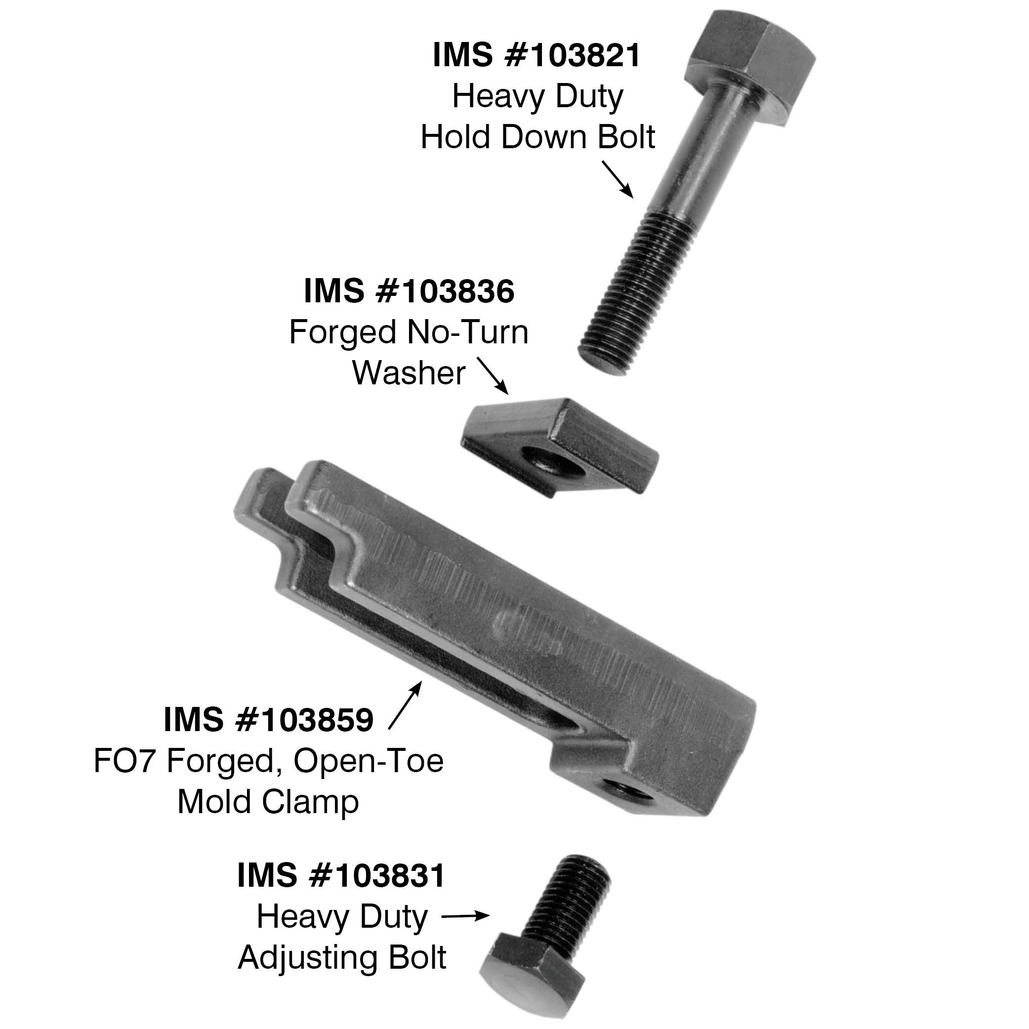 Mold Clamps, Bolts & Washers – IMS Company Blog